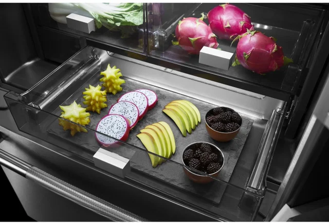 Jenn Air JFFCC72EHL 36 Inch, 23.8 Cu. Ft. Freestanding Counter Depth ...