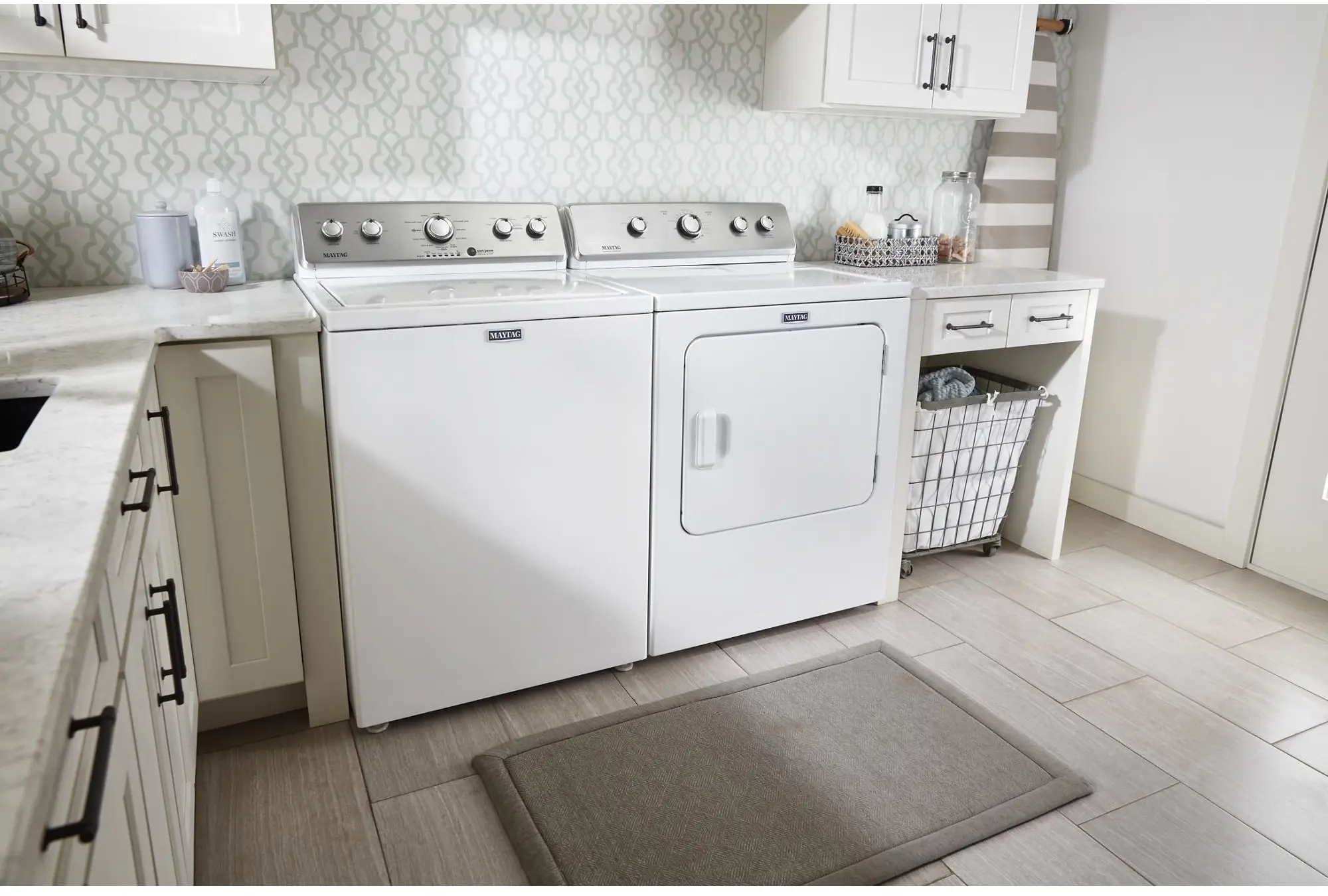 Maytag MEDC465HW 29 Inch Top Load Electric Dryer White | Plesser's ...