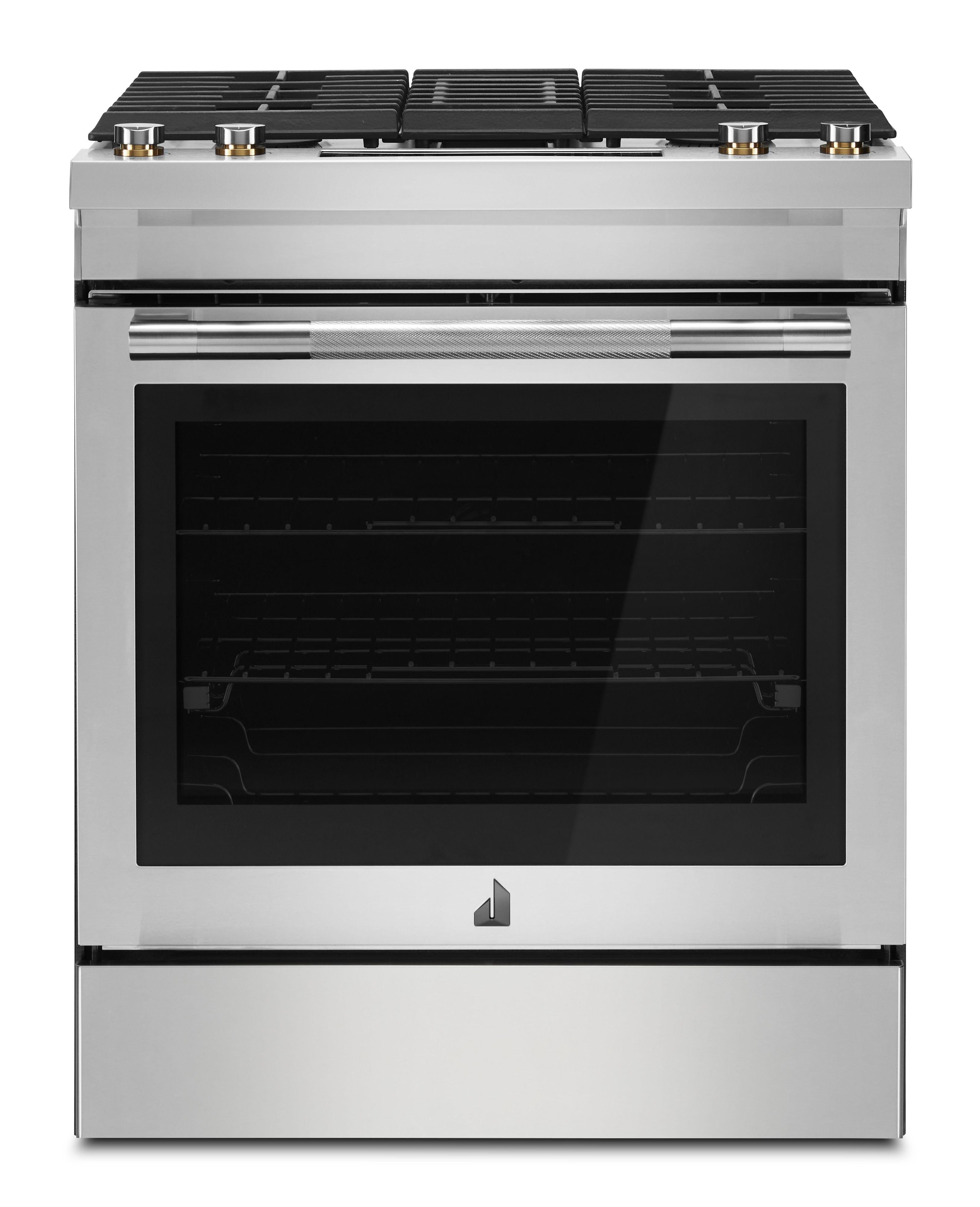 Jenn Air JDS1750ML 30 Inch Slide-In Dual Fuel Range with 4 Sealed ...
