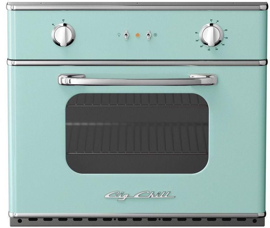 Big Chill BCWO30TU 30 Inch Retro Electric Wall Oven: Turquoise ...