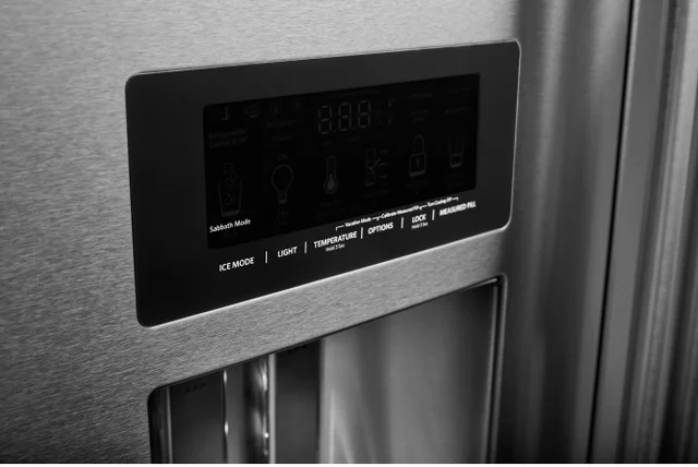 KitchenAid KRFF577KPS 36 Inch, 27 Cu. Ft. French Door Refrigerator with ...