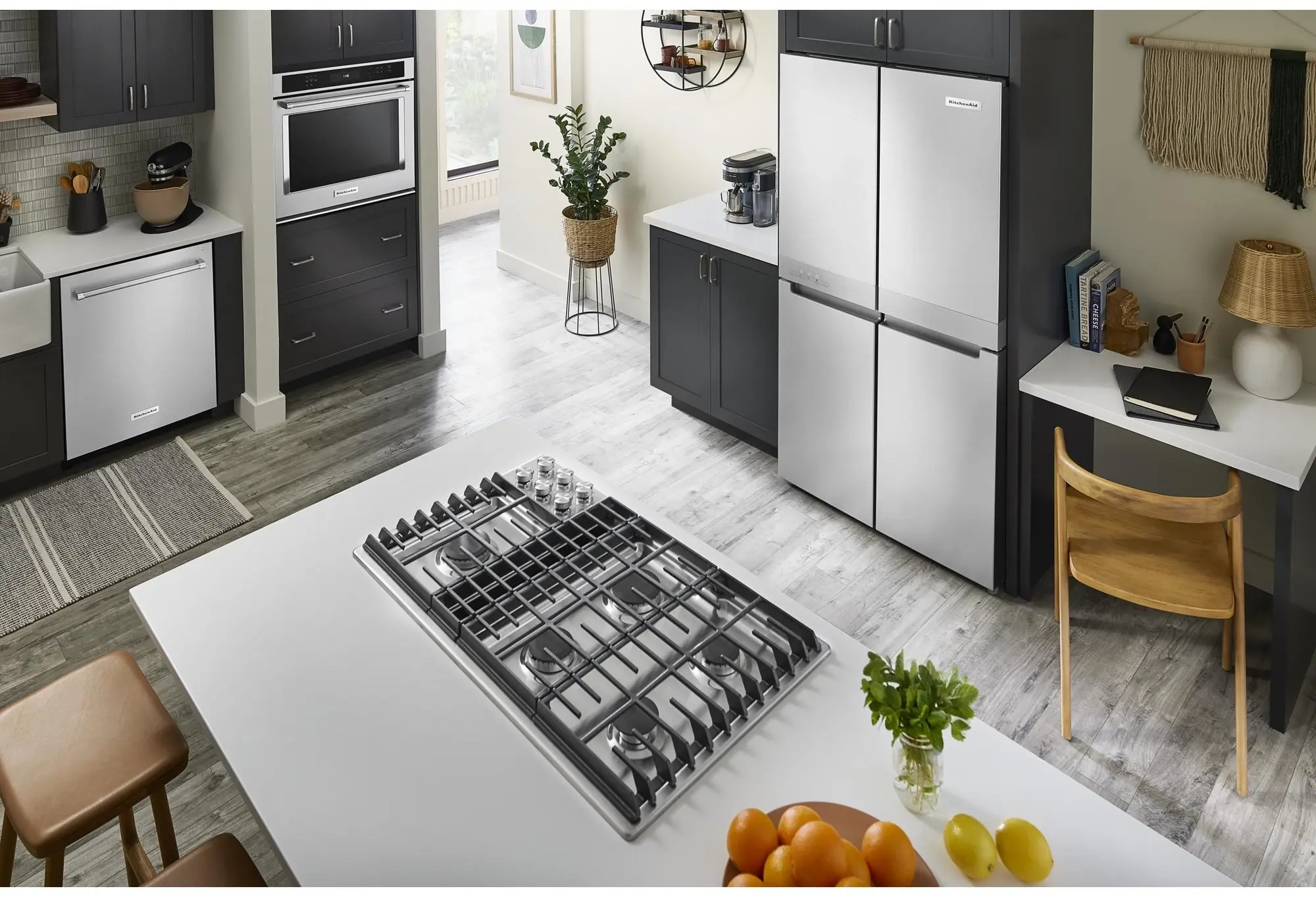 KitchenAid KVIB606DSS Island Chimney Range Hood Stainless Steel ...