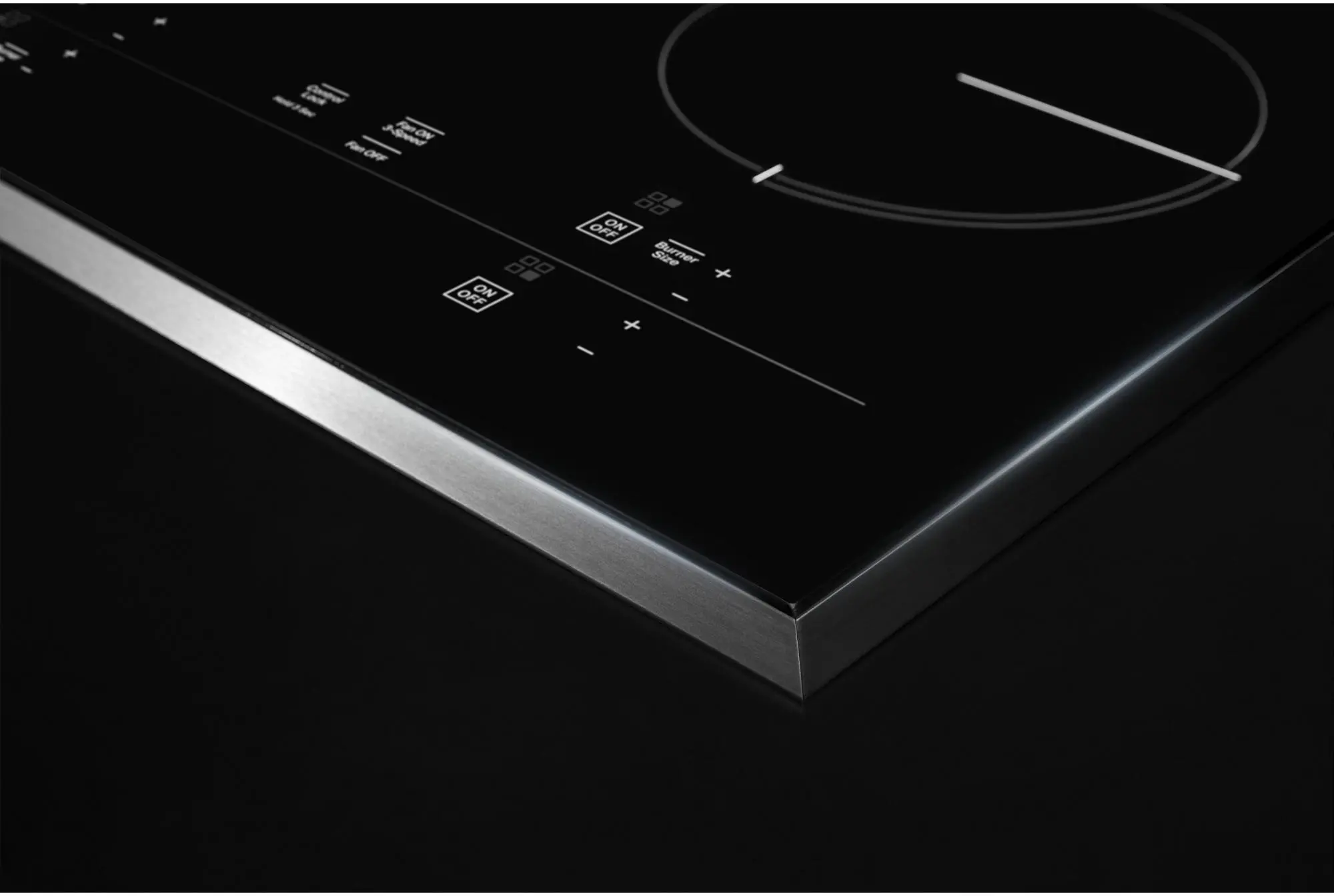 Jenn Air JED3430GB 30 Inch Electric Cooktop Black | Plesser's Appliances