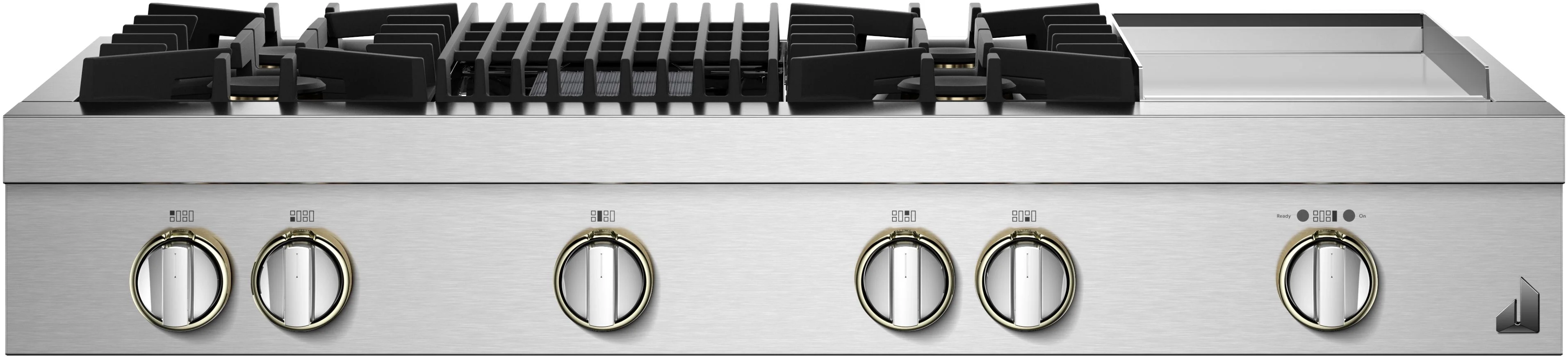 Jenn Air JGCP748HL 48 Inch Gas Rangetop Stainless Steel | Plesser's ...