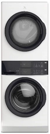 Electrolux ELTG7600AW 27 Inch Gas Stacked Laundry Tower with 4.5 cu. ft ...