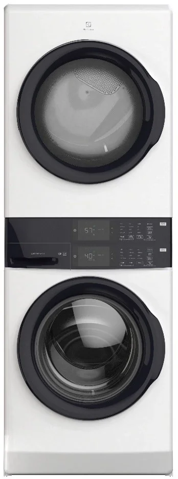 Electrolux ELTE7300AW 27 Inch Electric Stacked Laundry Tower White ...