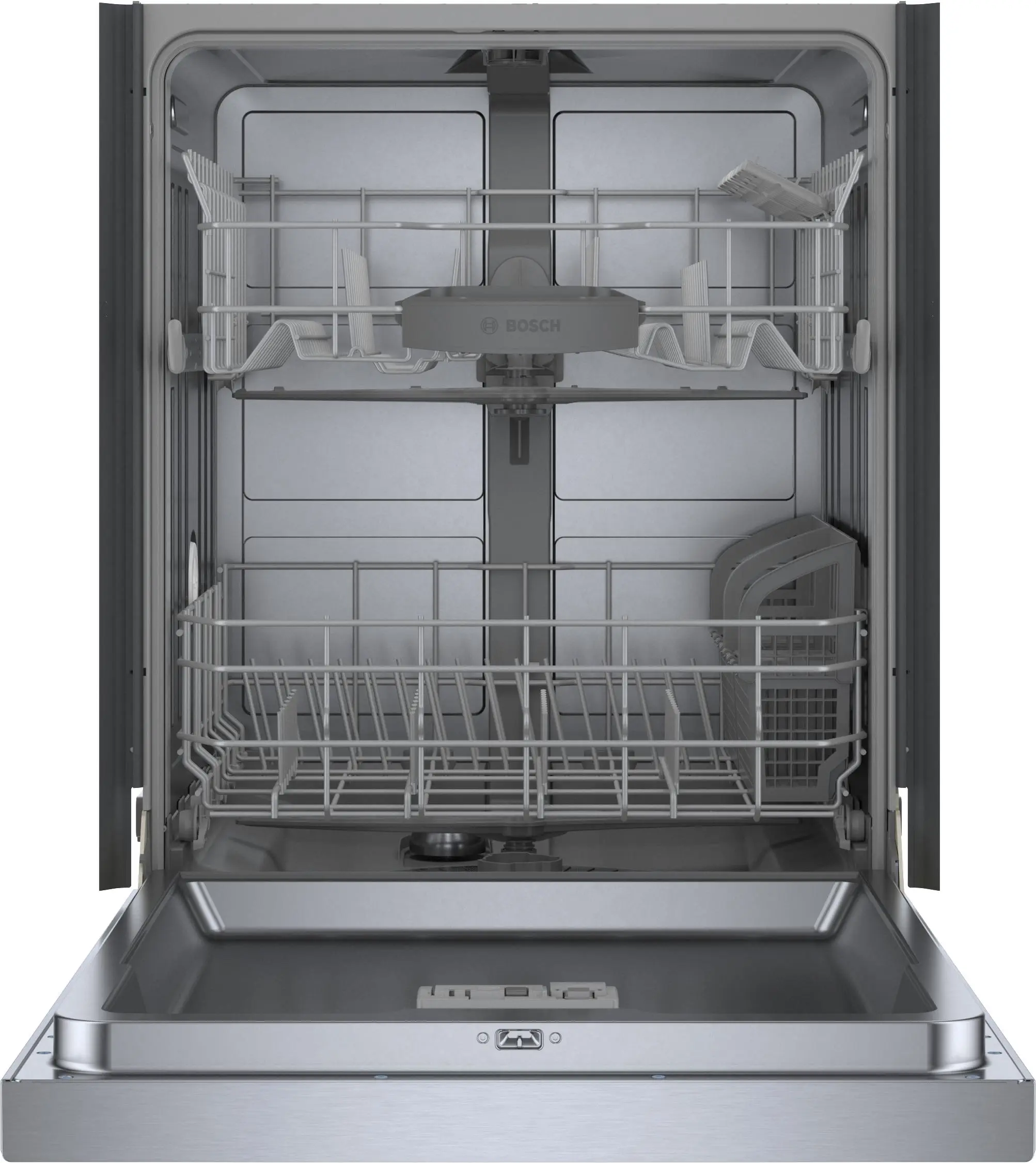 Bosch SHE3AEM5N 24 Inch Full Console Built-In Smart Dishwasher ...