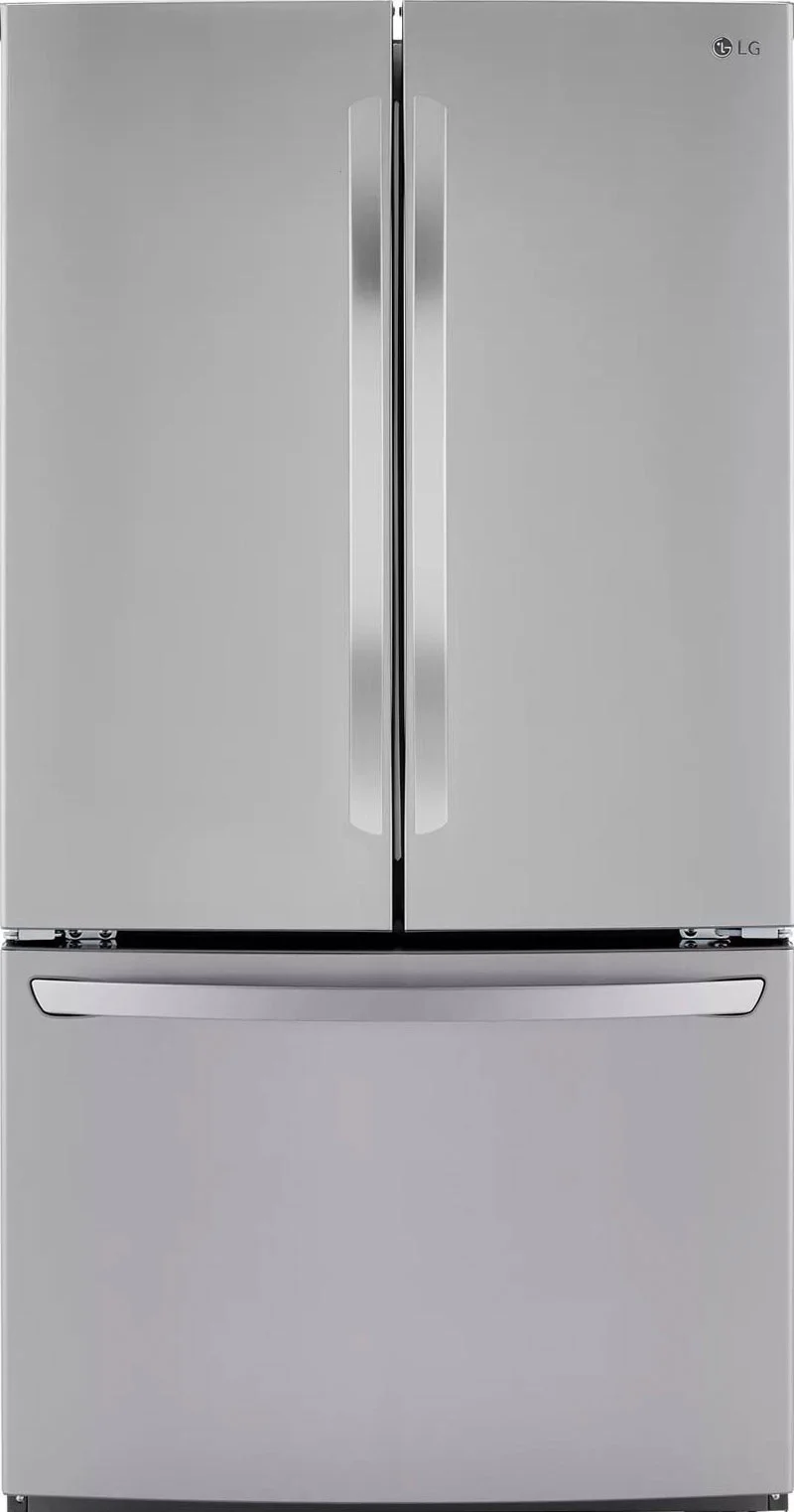 LG LRFCC23D6S 23 cu.ft. French Door, Counter-Depth Refrigerator ...