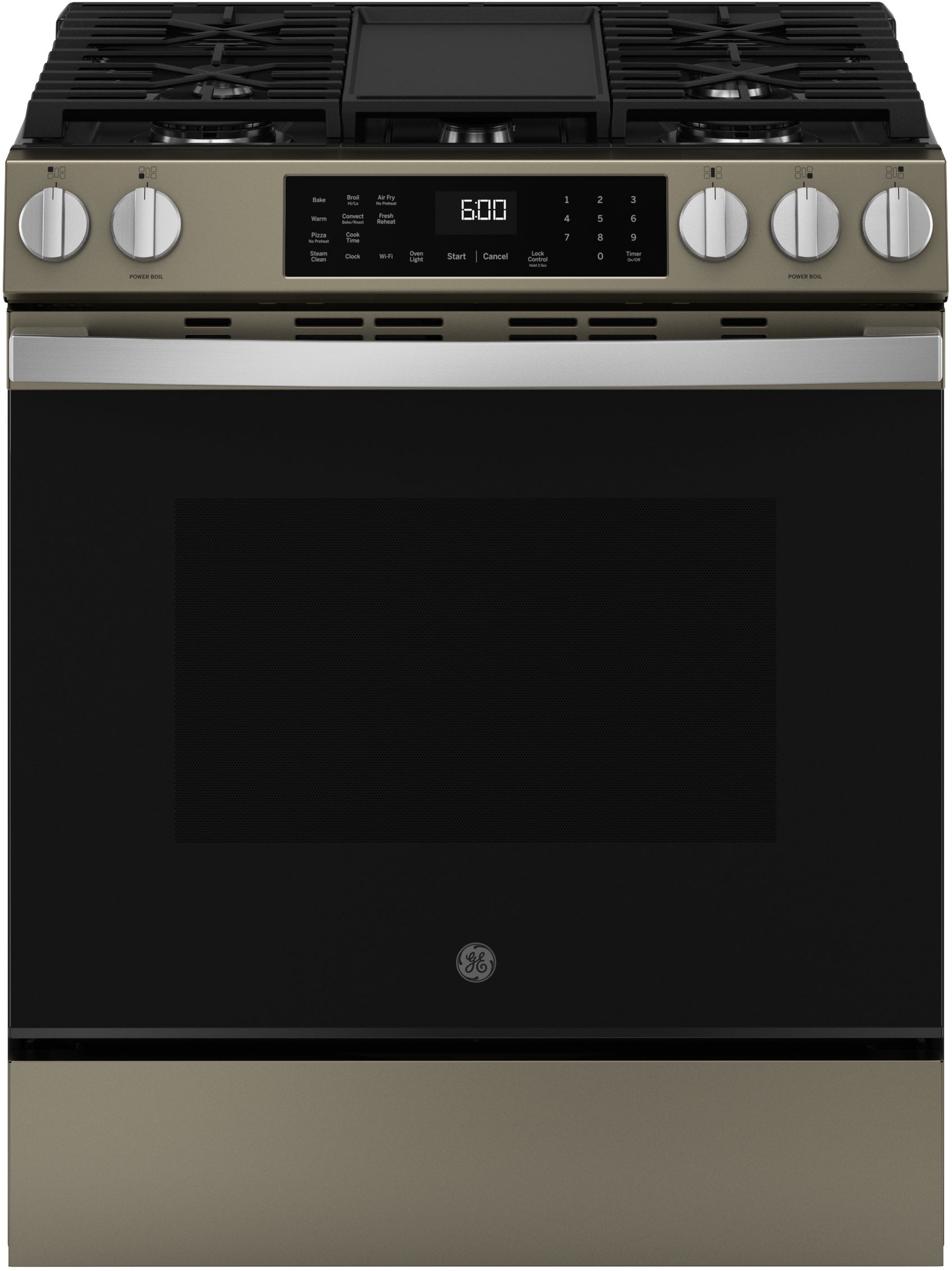 GE GGS600AVES 30" Slide-In Front-Control Convection Gas Range Slate ...