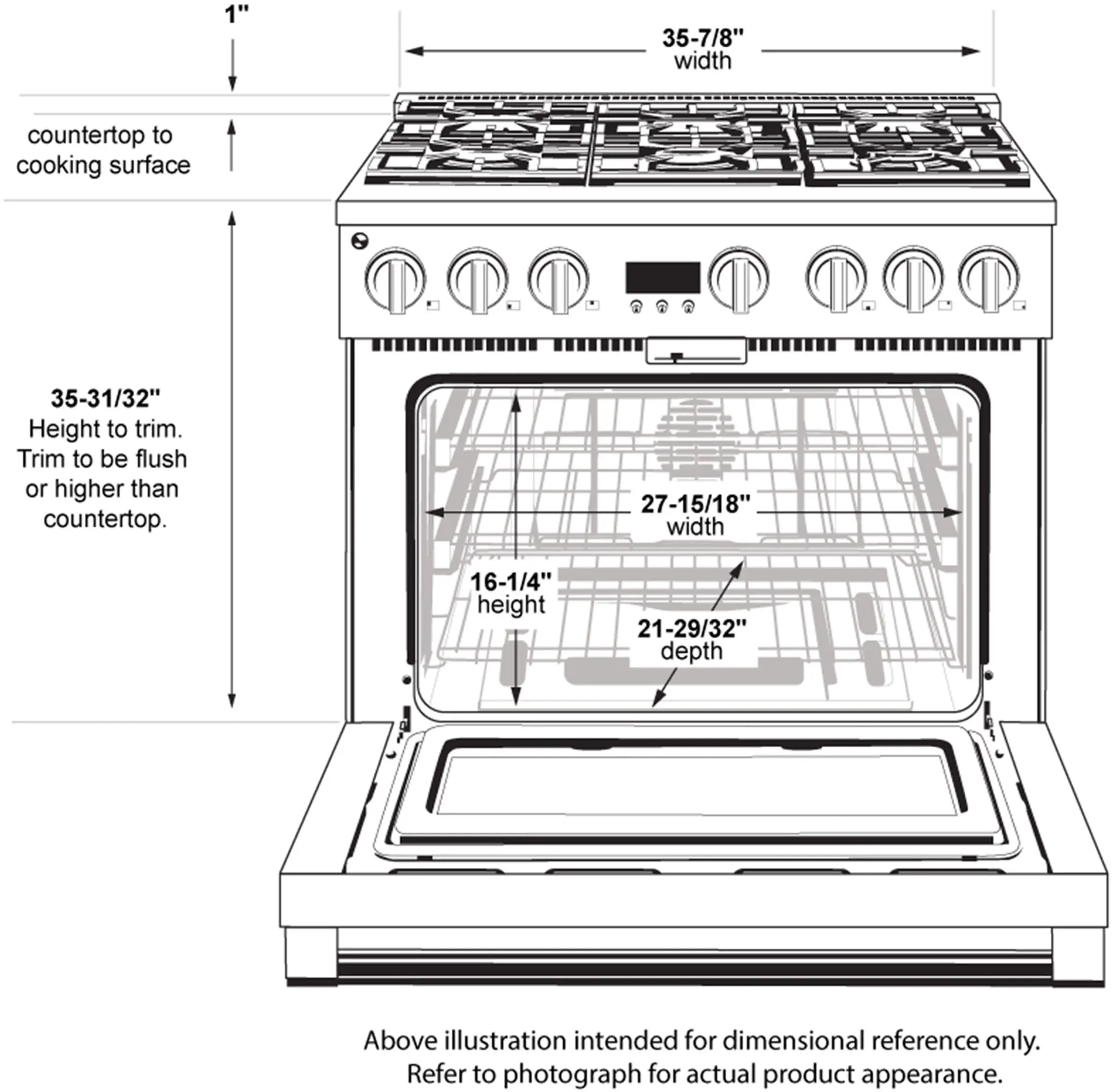 Monogram ZGP366NTSS 36 Inch Freestanding Professional Gas Smart Range ...