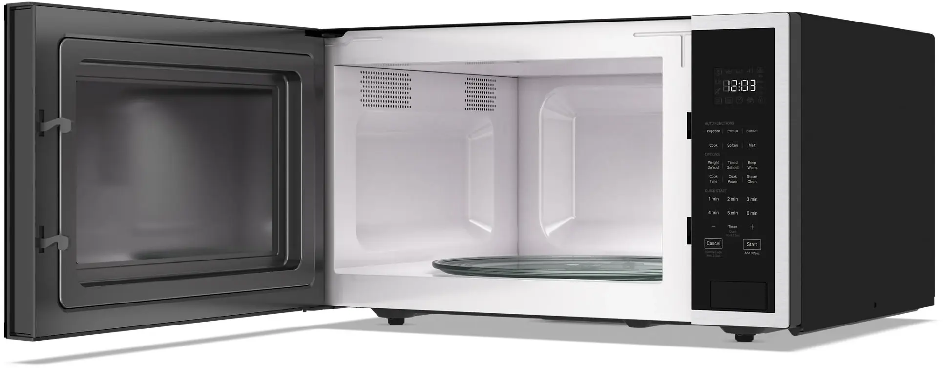 KitchenAid KMCS324PPS 2.2 Cu. Ft. Countertop Microwave: PrintShield ...