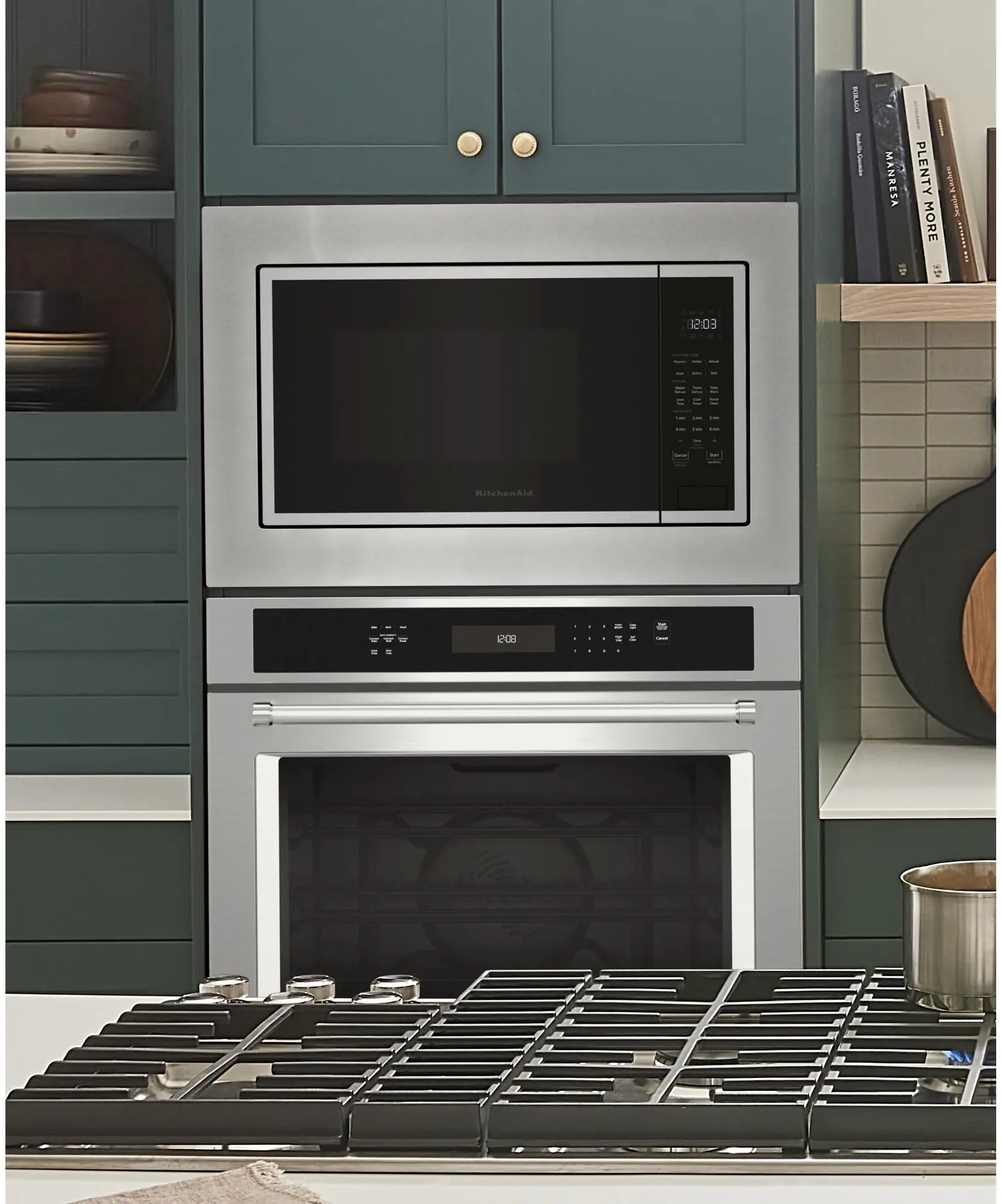 KitchenAid KMCS324PPS 2.2 Cu. Ft. Countertop Microwave: PrintShield ...
