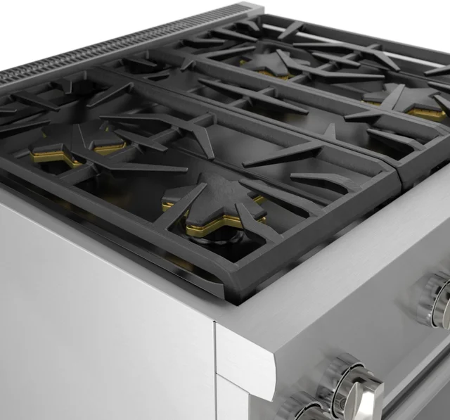 Thermador PRG304WH 30 Inch Freestanding Gas Range with Sealed Burners ...