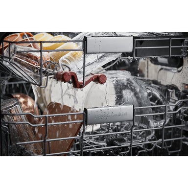 KitchenAid KDPM604KPS 24 Inch Built In Dishwasher with 5 Wash Cycles ...