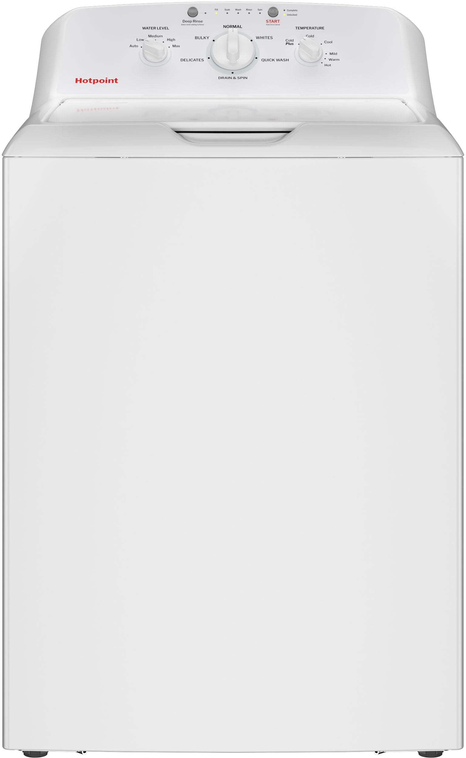 Hotpoint HTW265ASWWW 27 Inch Top Load Washer White | Plesser's Appliances