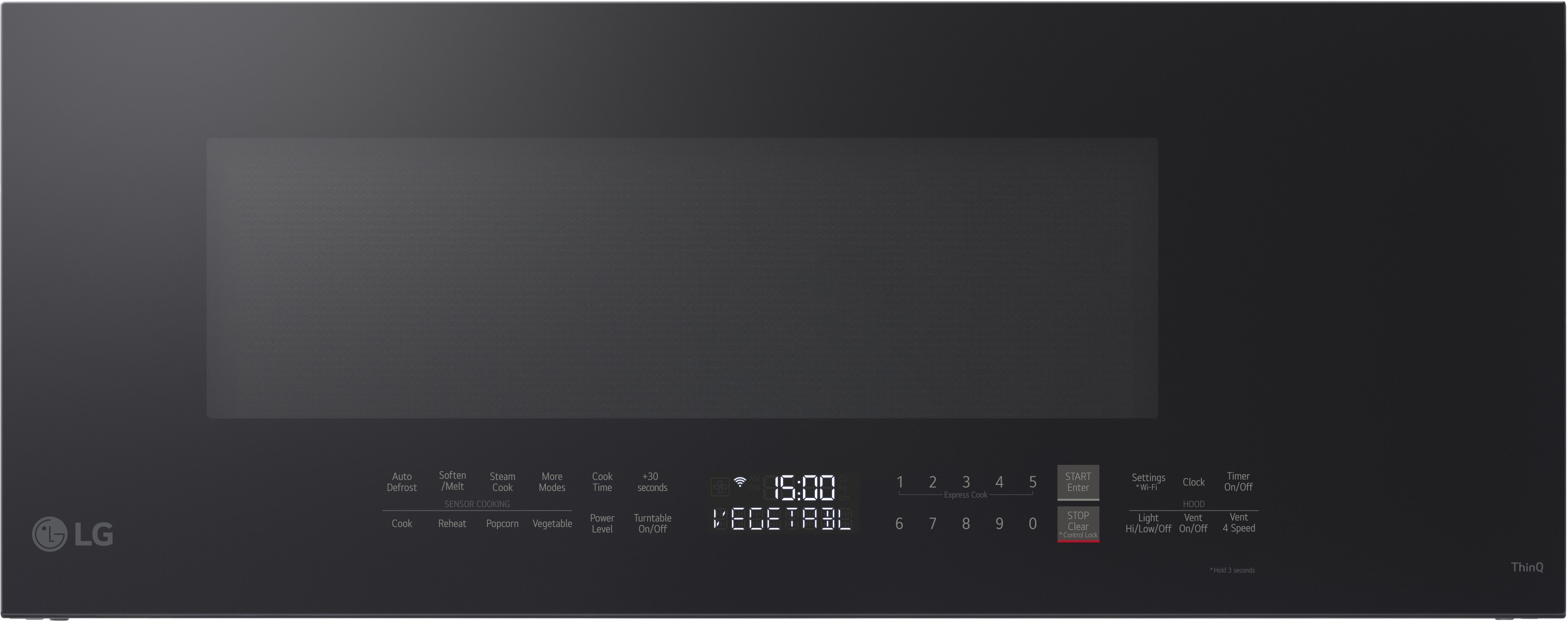 LG MVEF1337F 1.3 Cu. Ft. Microwave: Fingerprint Resistant Stainless ...