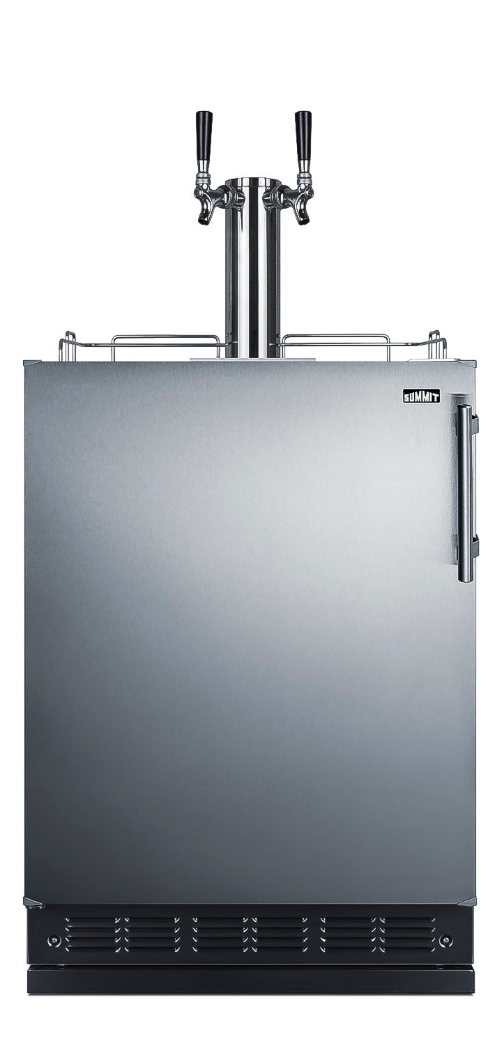 Summit SBC7BRSLHD 24" Wide Beer Kegerator in Stainless Steel | Plesser ...