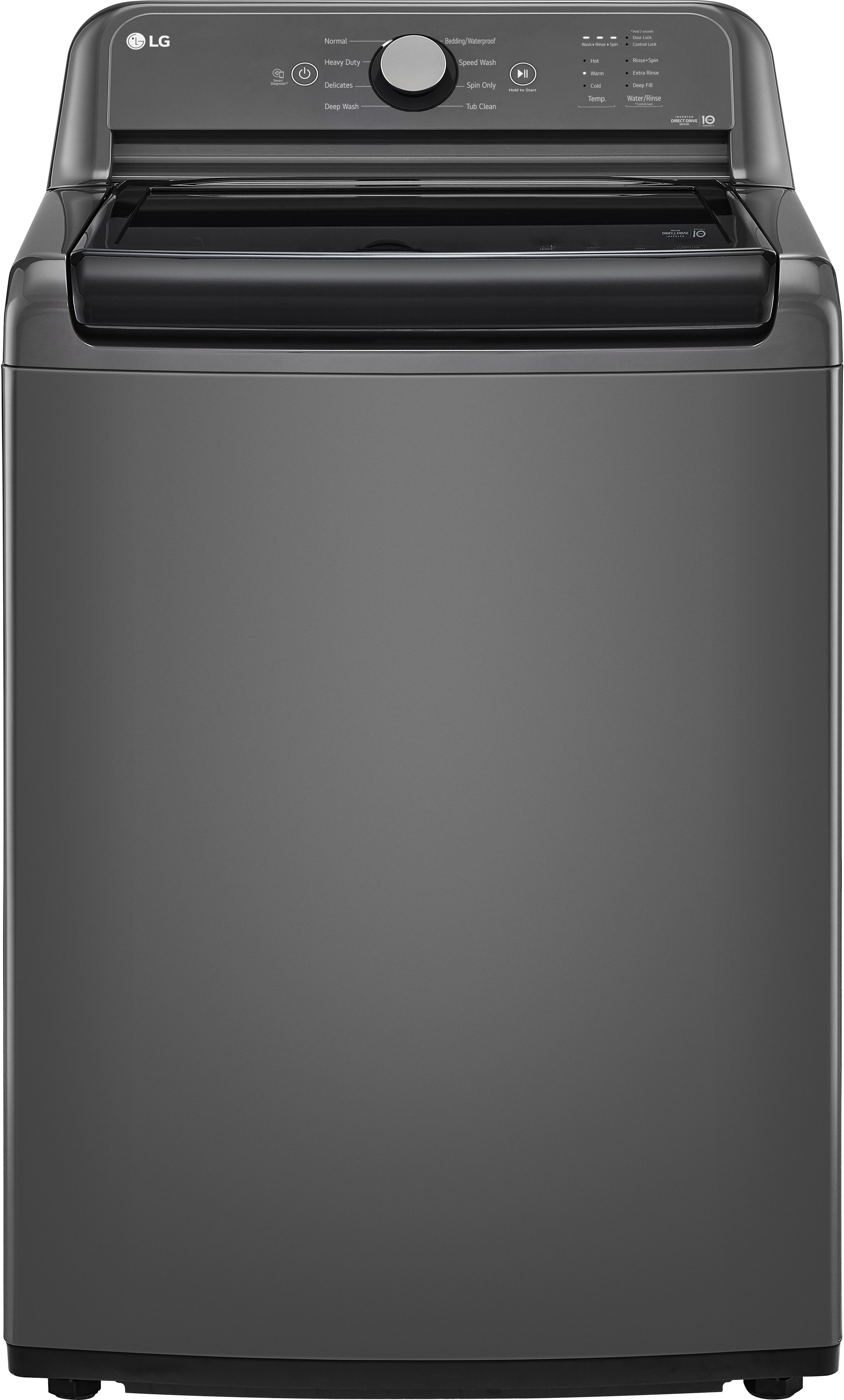 LG WT6105CM 27 Inch Top Load Washer with 4.1 cu ft Capacity, 4 Way ...