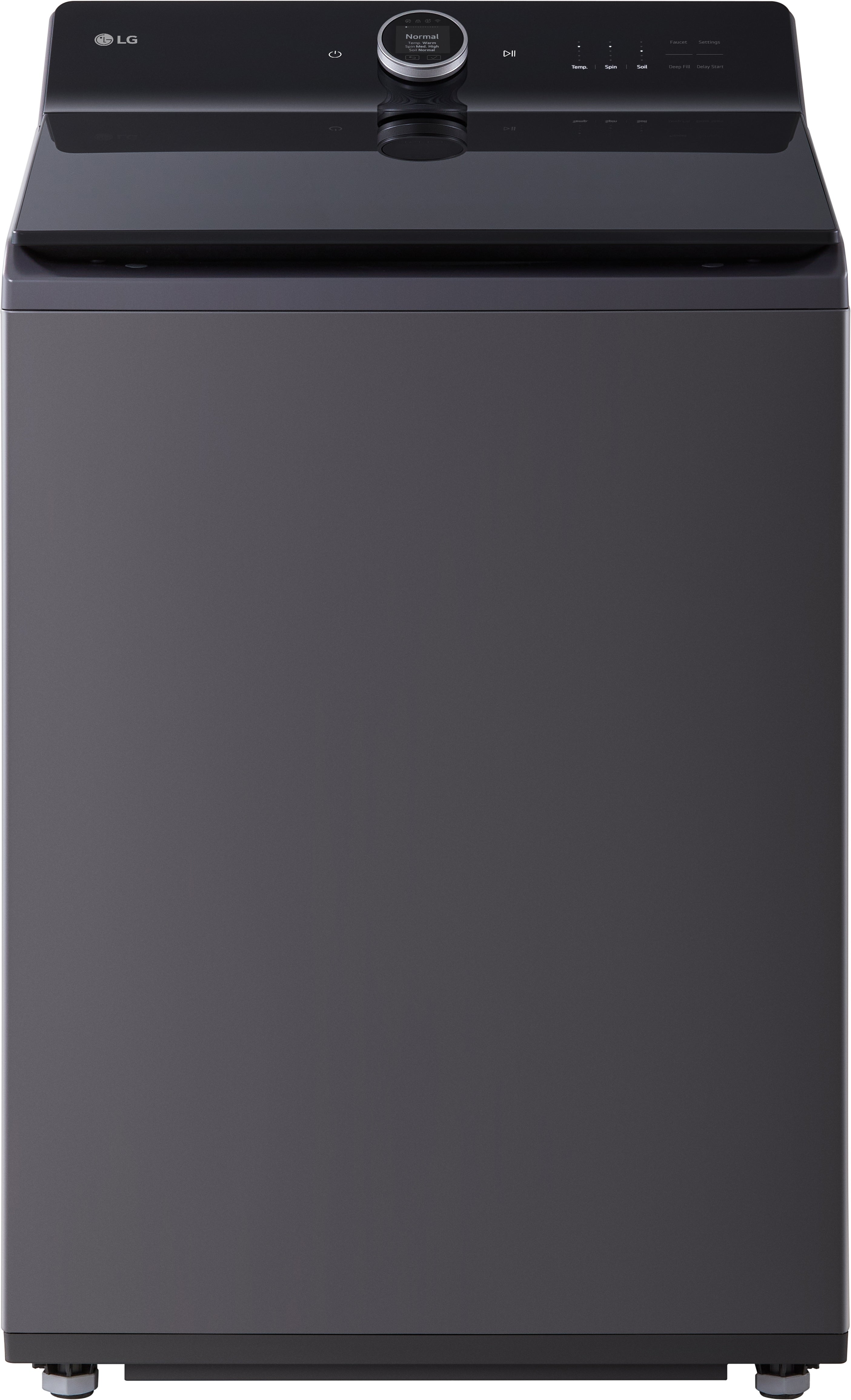 LG WT8600CB Top Load Washer: Matte Matte Black | Plesser's Appliances