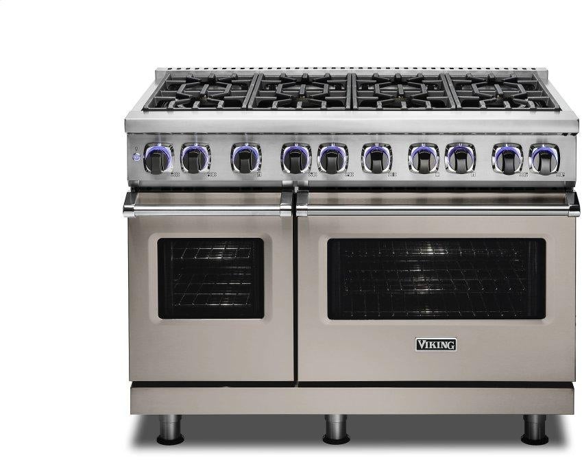 Viking VDR74828BPG 48 Inch Freestanding Professional Dual Fuel Range ...
