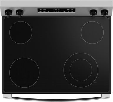 GE GRF400SVSS 30 Inch Free Standing Radiant Range 4 Element Steam Clean ...