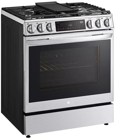 LG LSDL6336F 6.3 cu. ft. Smart wi-fi Enabled ProBake® Convection ...
