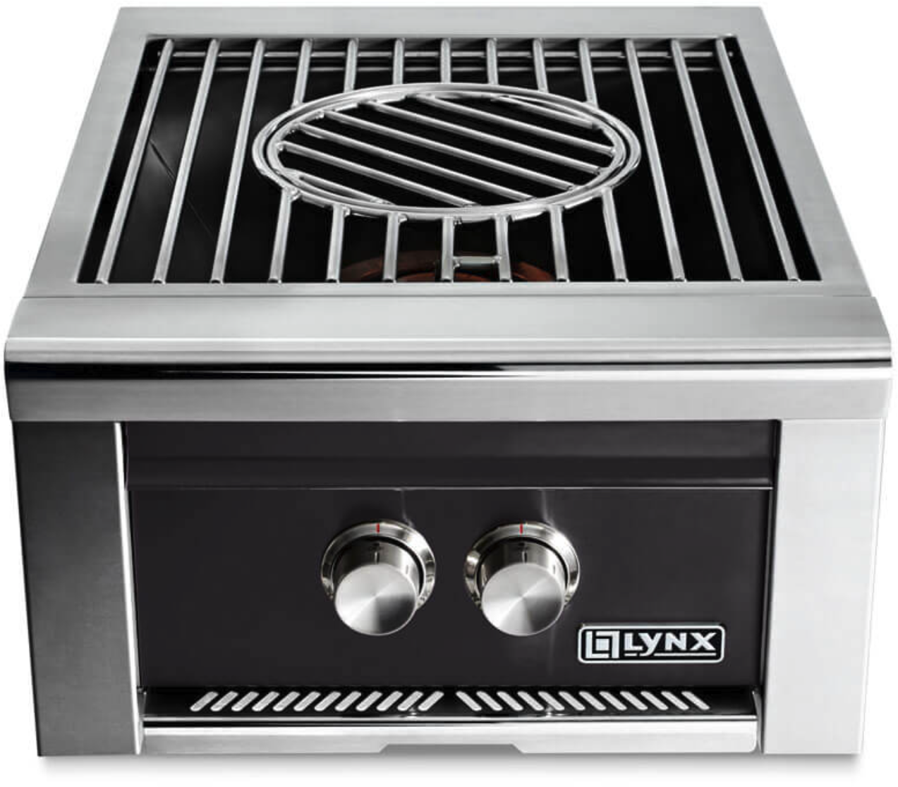 Lynx LPBOBNG 20 Inch Built-In Power Burner with Dual Ring Red Brass ...