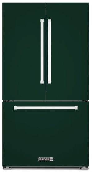 Big Chill BC22BFPMG 36 Inch Pro Fridge With Icemaker: Moss Green ...