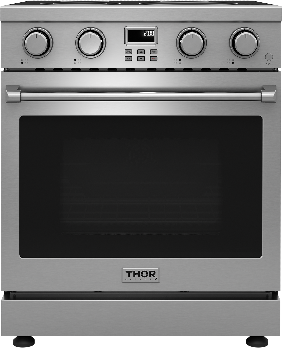 Thor ARE30 30 Inch Professional Electric Range ARE Series: Stainless ...