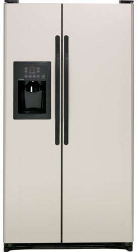 Hotpoint HSM25GFTSA 25.0 cu. ft. Side by Side Refrigerator Metallic ...