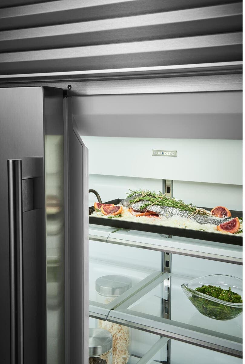 Sub Zero CL4850UFDO 48 Inch Built-In French Door Smart Refrigerator ...