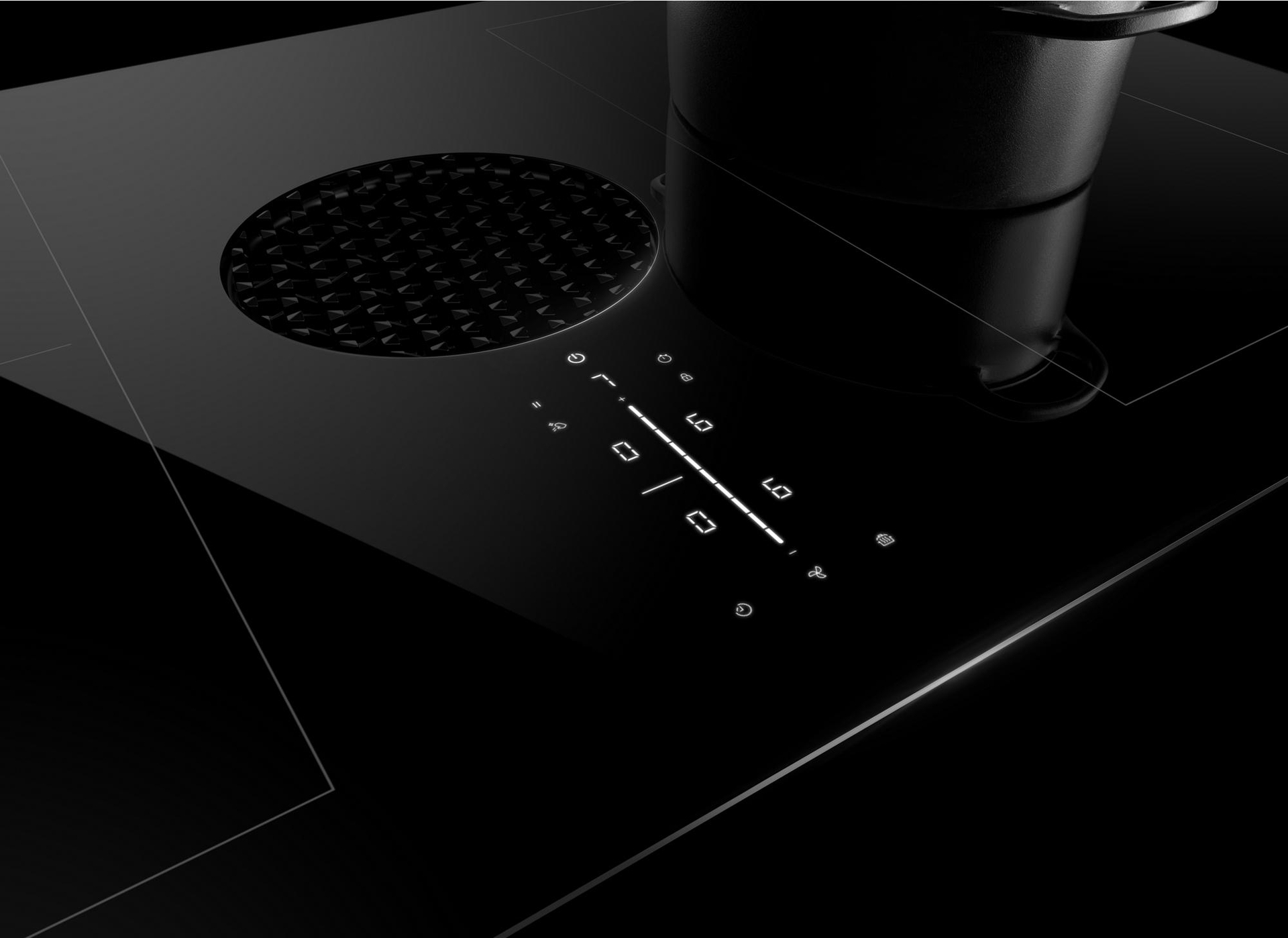 Jenn Air JIDT730SBL 30 Inch Induction Downdraft Cooktop Black | Plesser ...