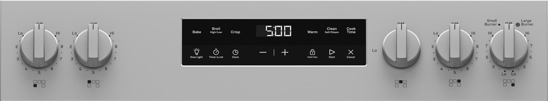 GE GRF500PVSS 30 Inch Freestanding Electric Range Stainless Steel ...